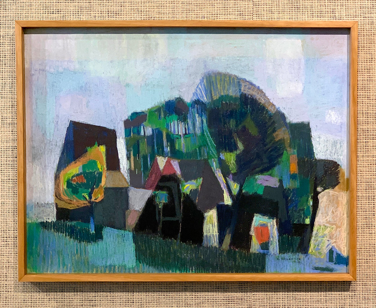 'Abstract Landscape with Houses' by Armand Rossander – gallery midlandia