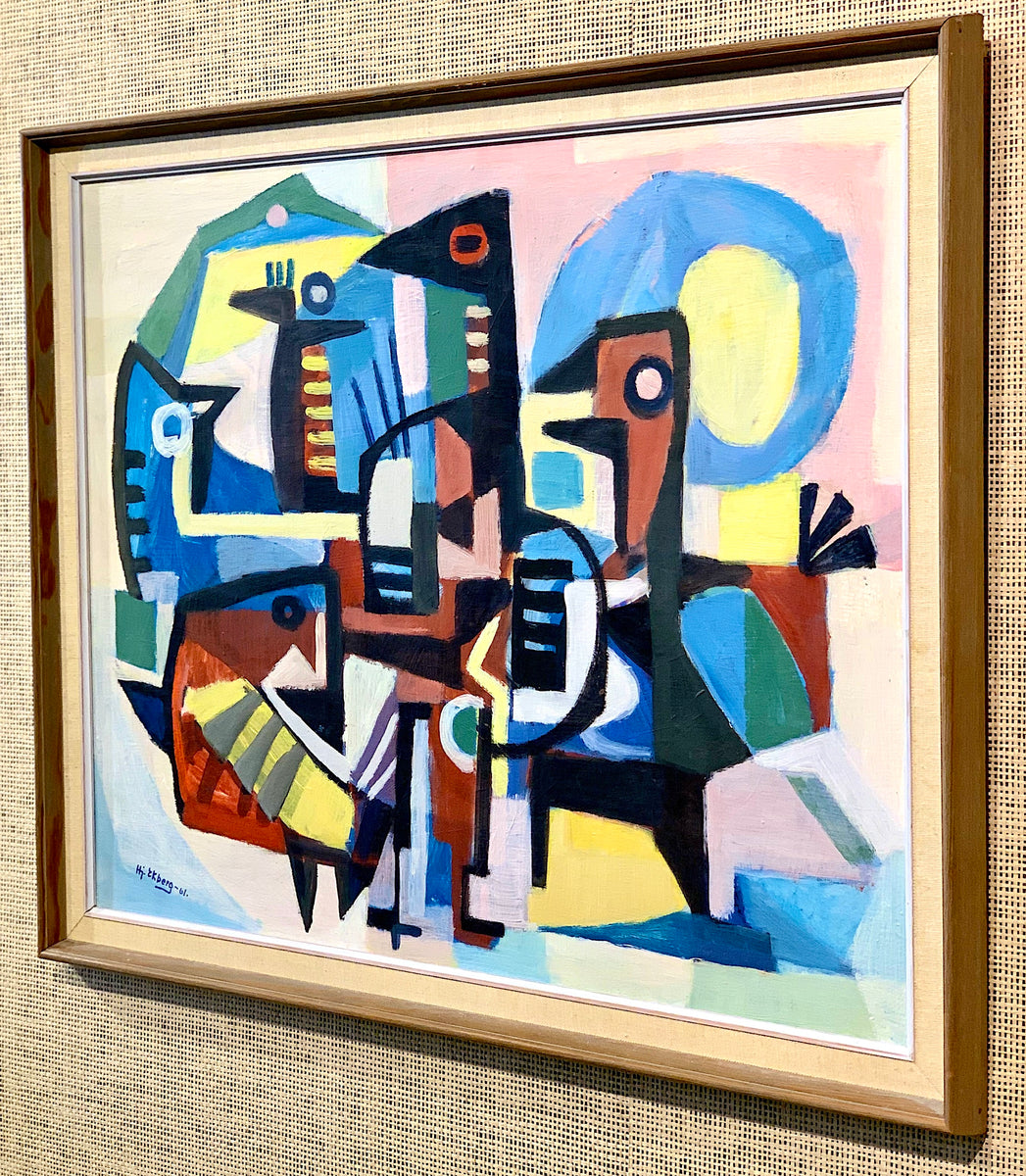 'Cubist Birds' by Hjalmar Ekberg – gallery midlandia