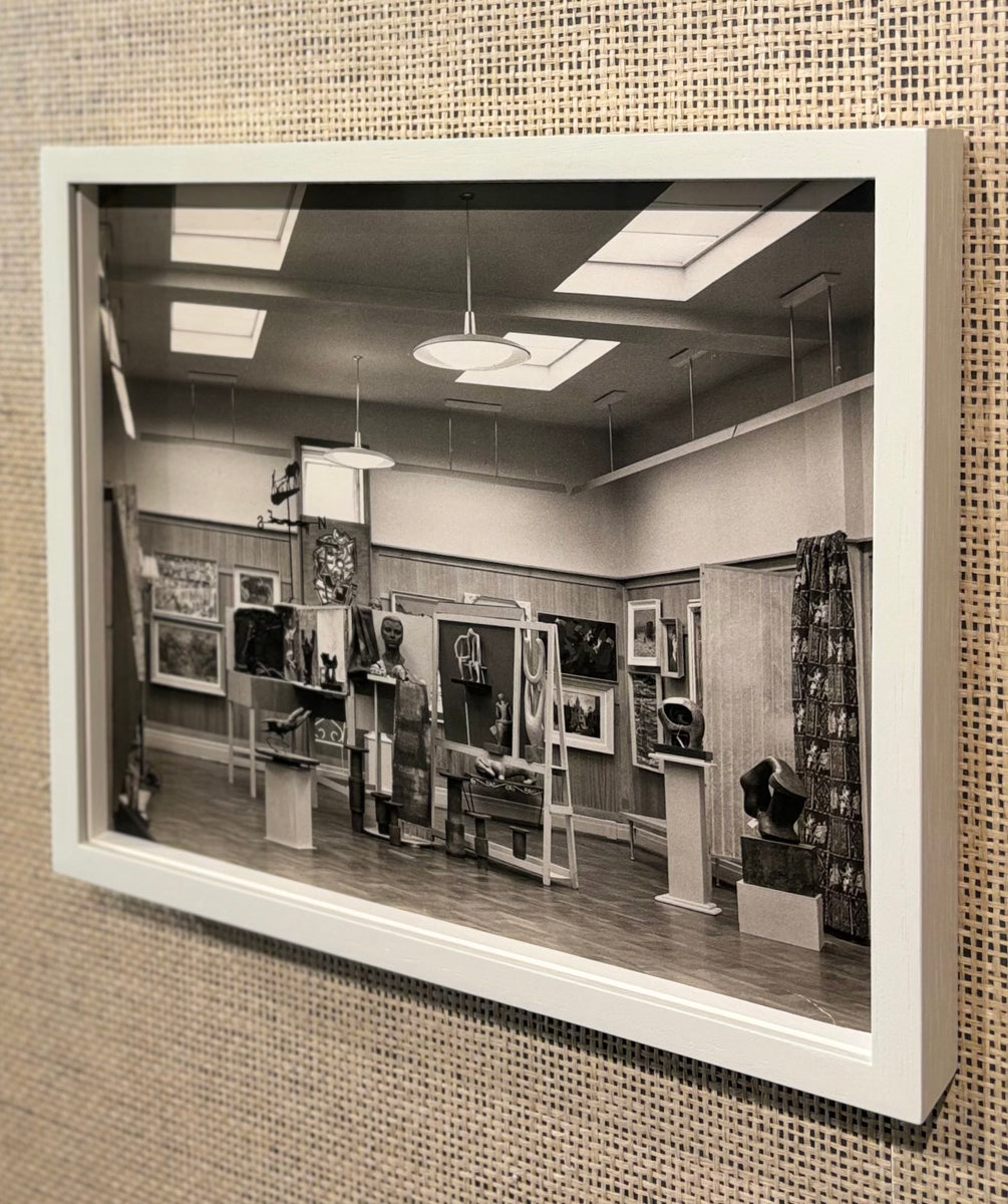 'Letchworth Museum and Art Gallery' - original vintage press photograp ...