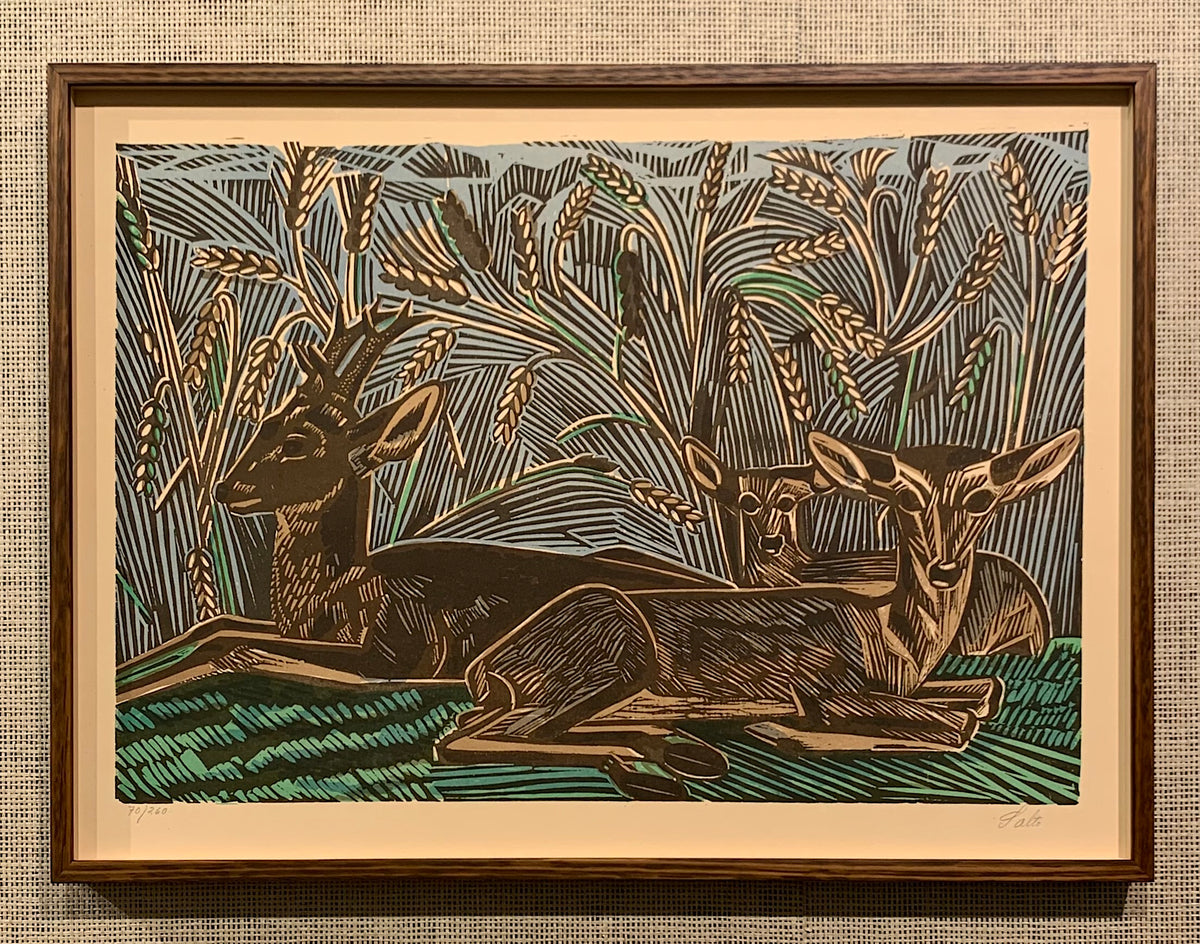 'Resting Deer' by Axel Salto – gallery midlandia