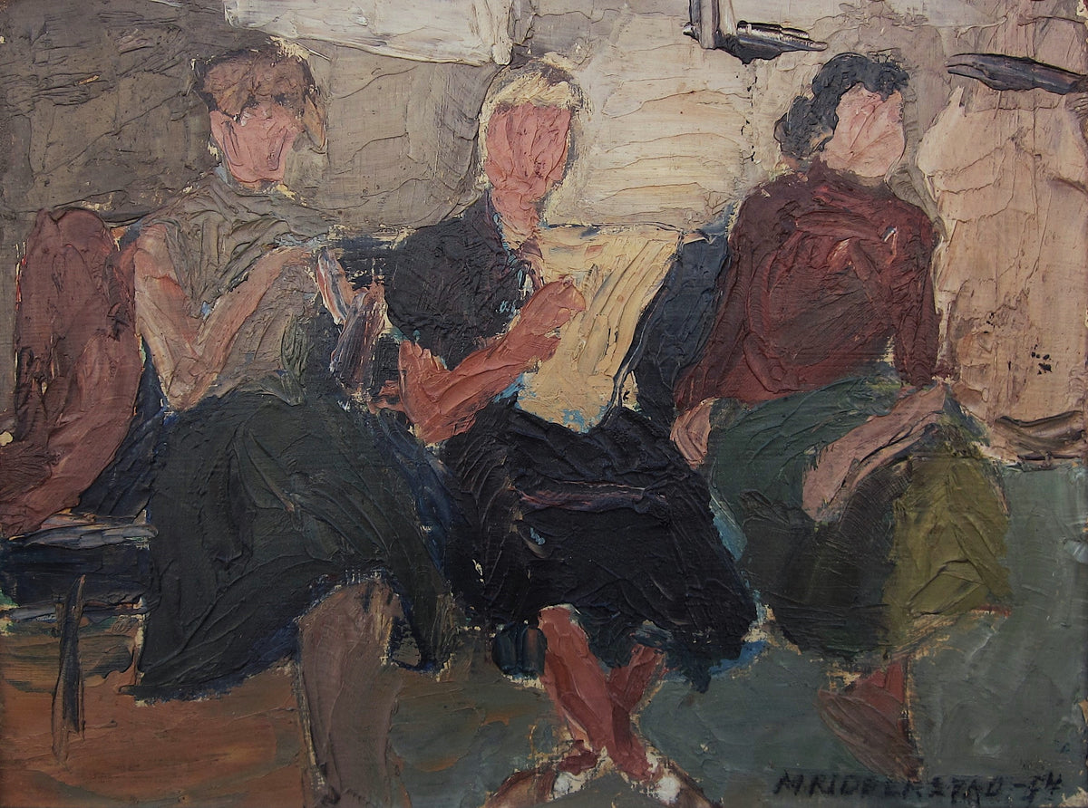 'Three Seated Women' by Mona Ridderstad-Cedergren – gallery midlandia
