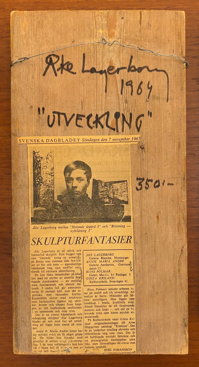 'Utveckling' (Development) by Åke Lagerborg – gallery midlandia