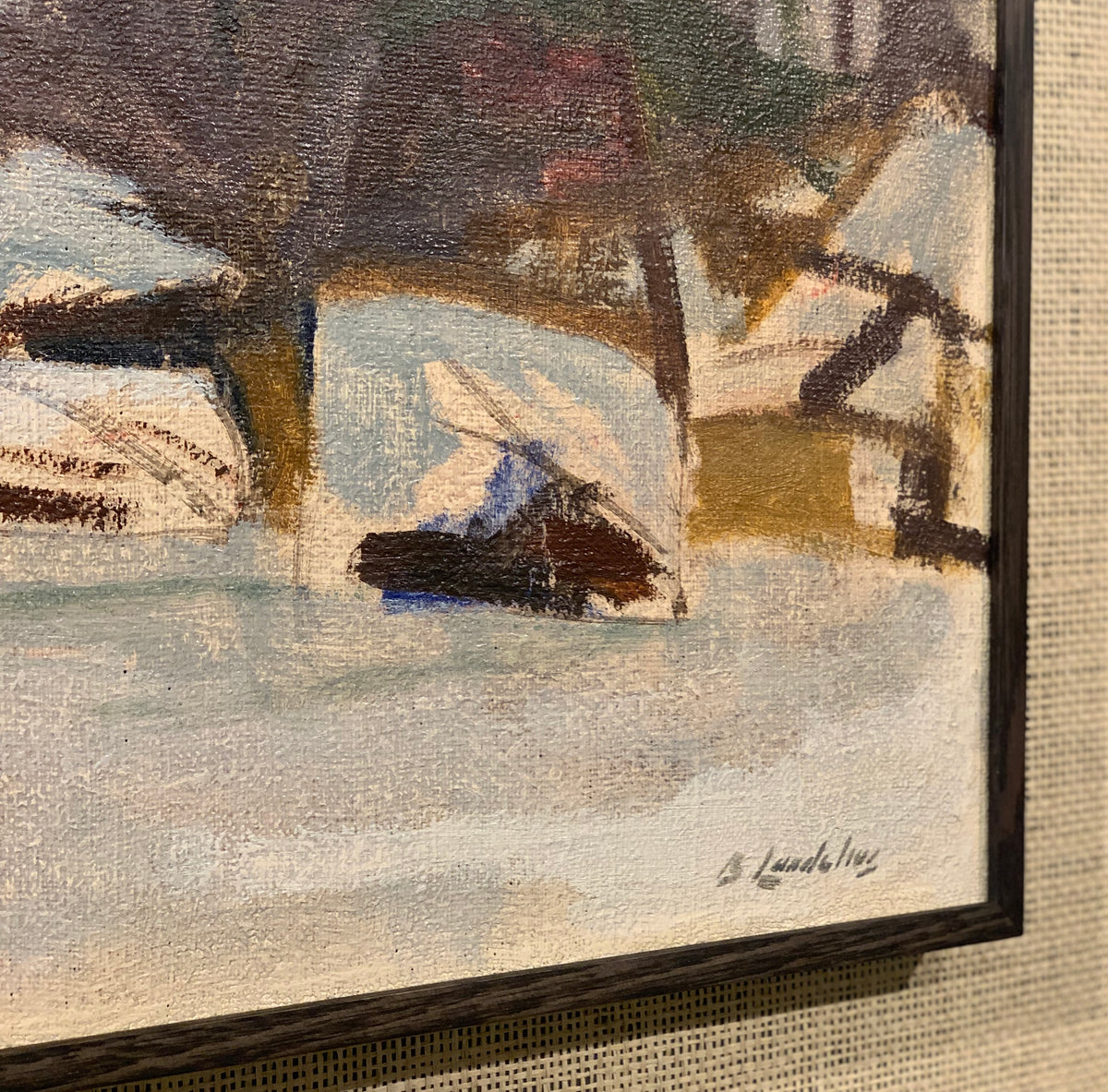 'Lars' Field at Christmas' by Bertil Landelius - ON SALE – gallery ...