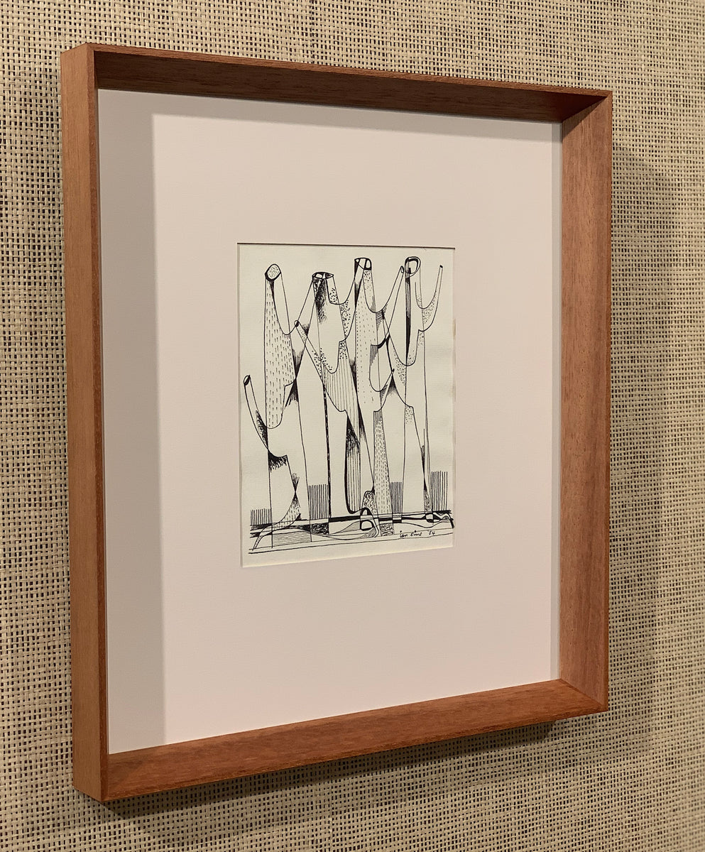 'Black and White Abstract II' by Ian Sime – gallery midlandia