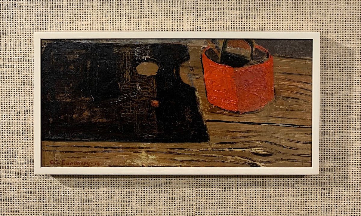 'Still Life With Red Pot and Palette' by Eric Lundberg – gallery midlandia