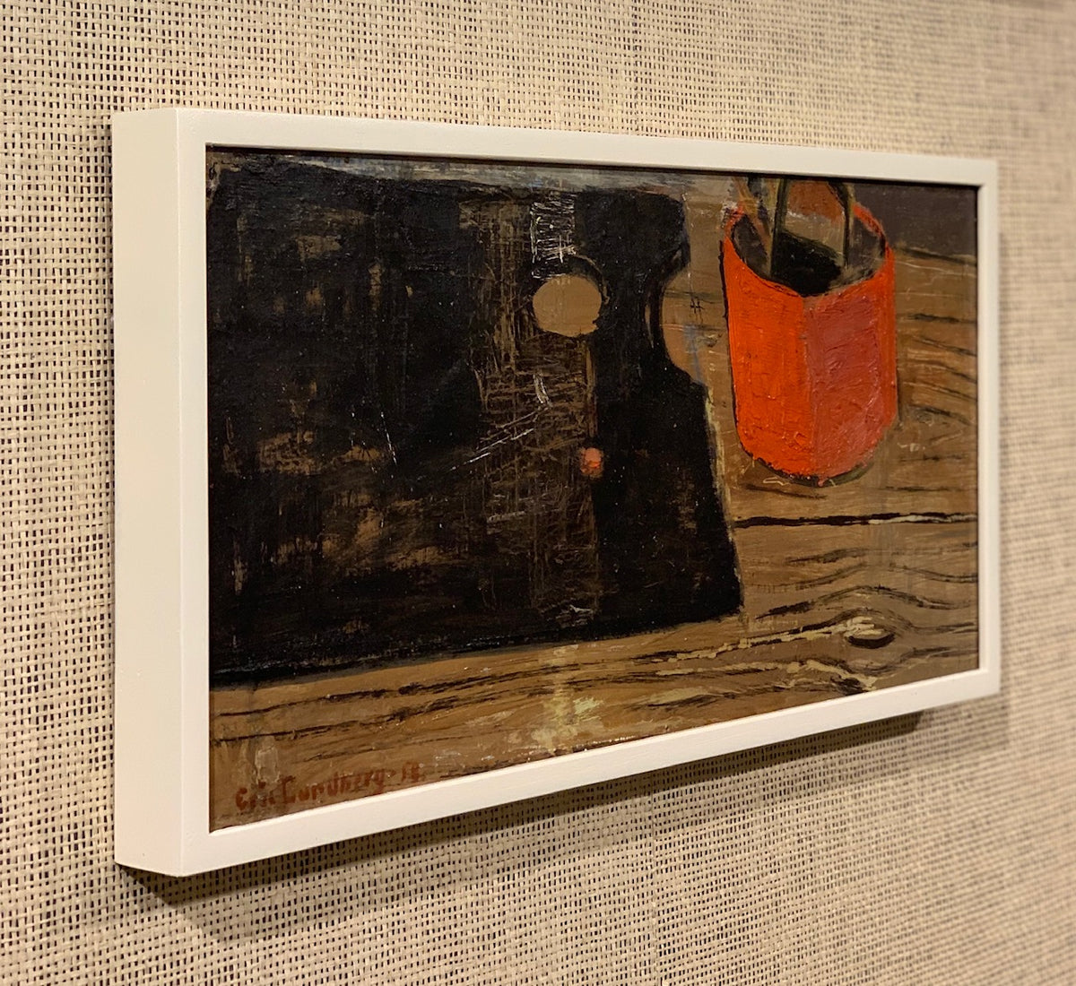'Still Life With Red Pot and Palette' by Eric Lundberg – gallery midlandia