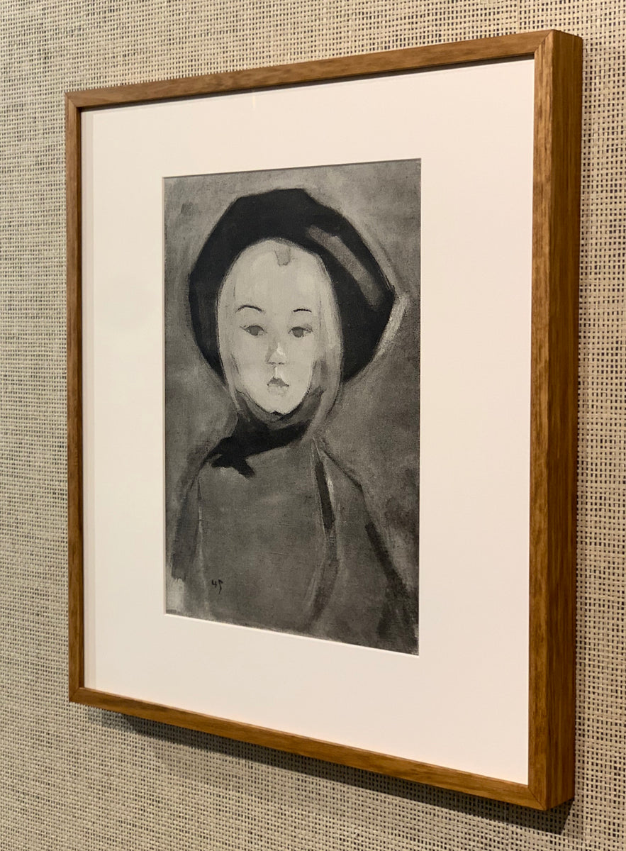 'Girl With Blue Ribbon, 1941' (Flicka med blått band, 1941) by Helene ...