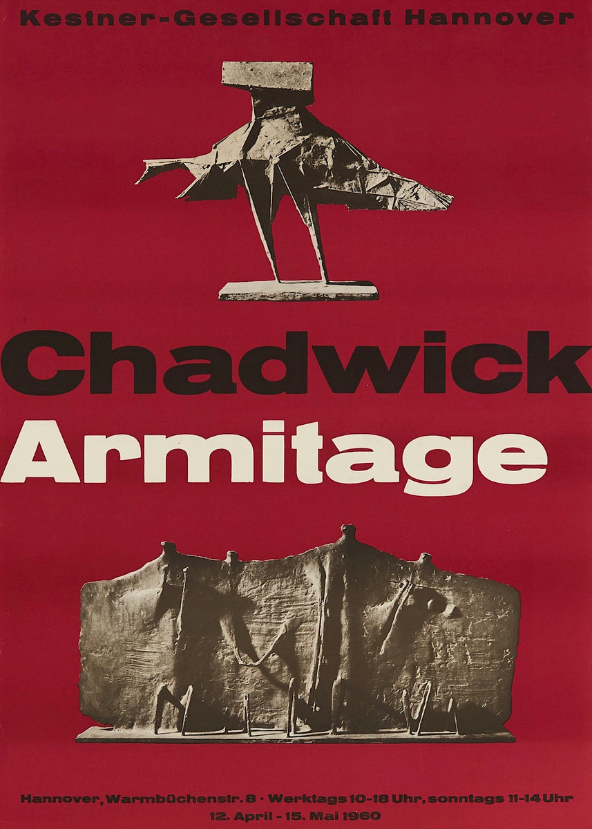 Lynn Chadwick and Kenneth Armitage at Kestner-Gesellschaft, Hannover ...