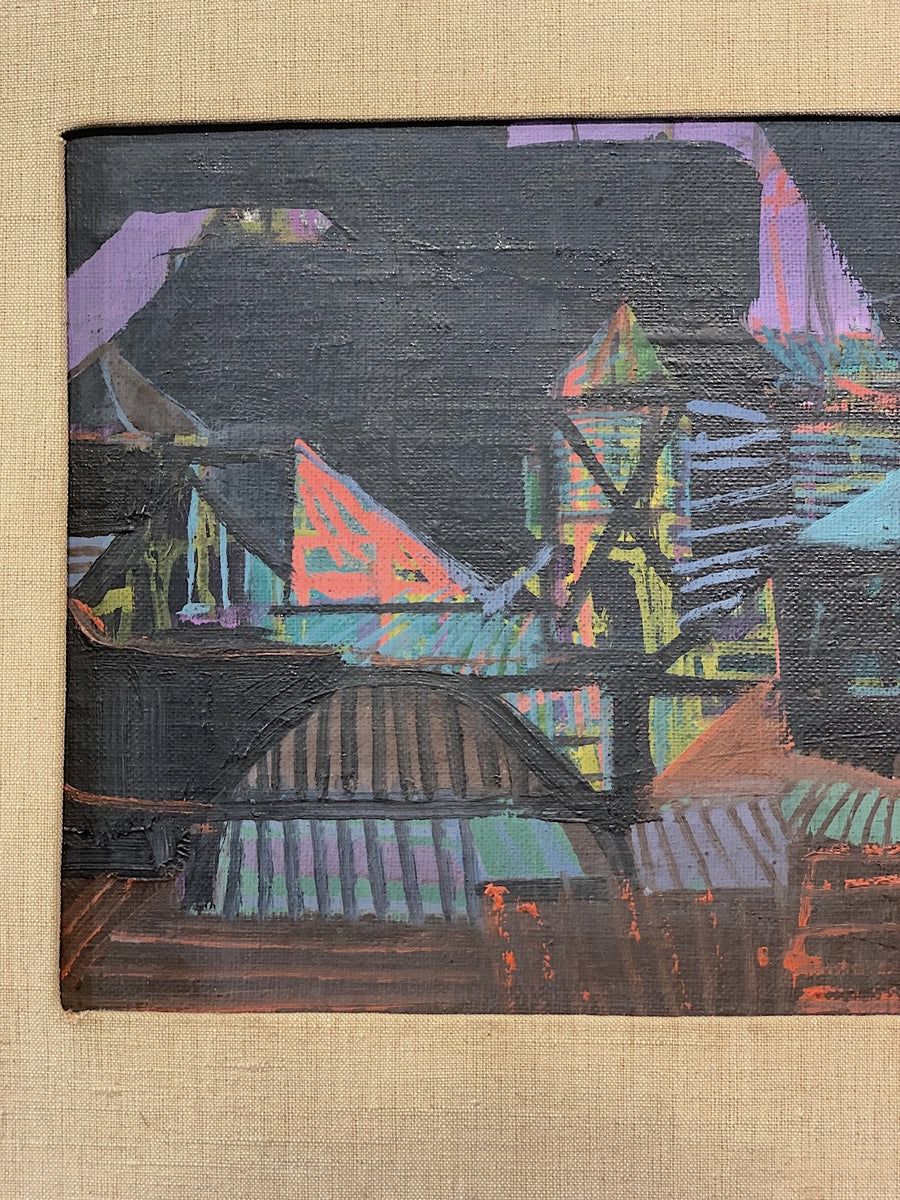 'Abstract Landscape' by Bengt Ossler - ON SALE was $550 now $425 - 10t ...